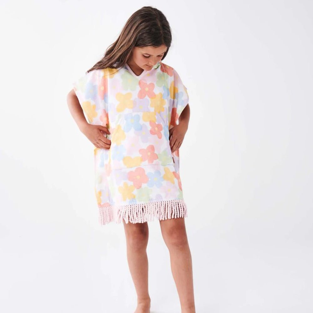 Paper Daisy Kids Terry Poncho | Kids Towels