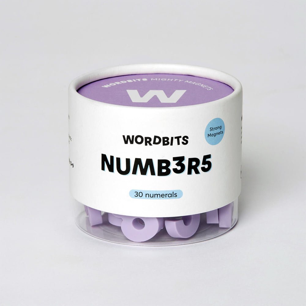 Strong Number Magnets Grape