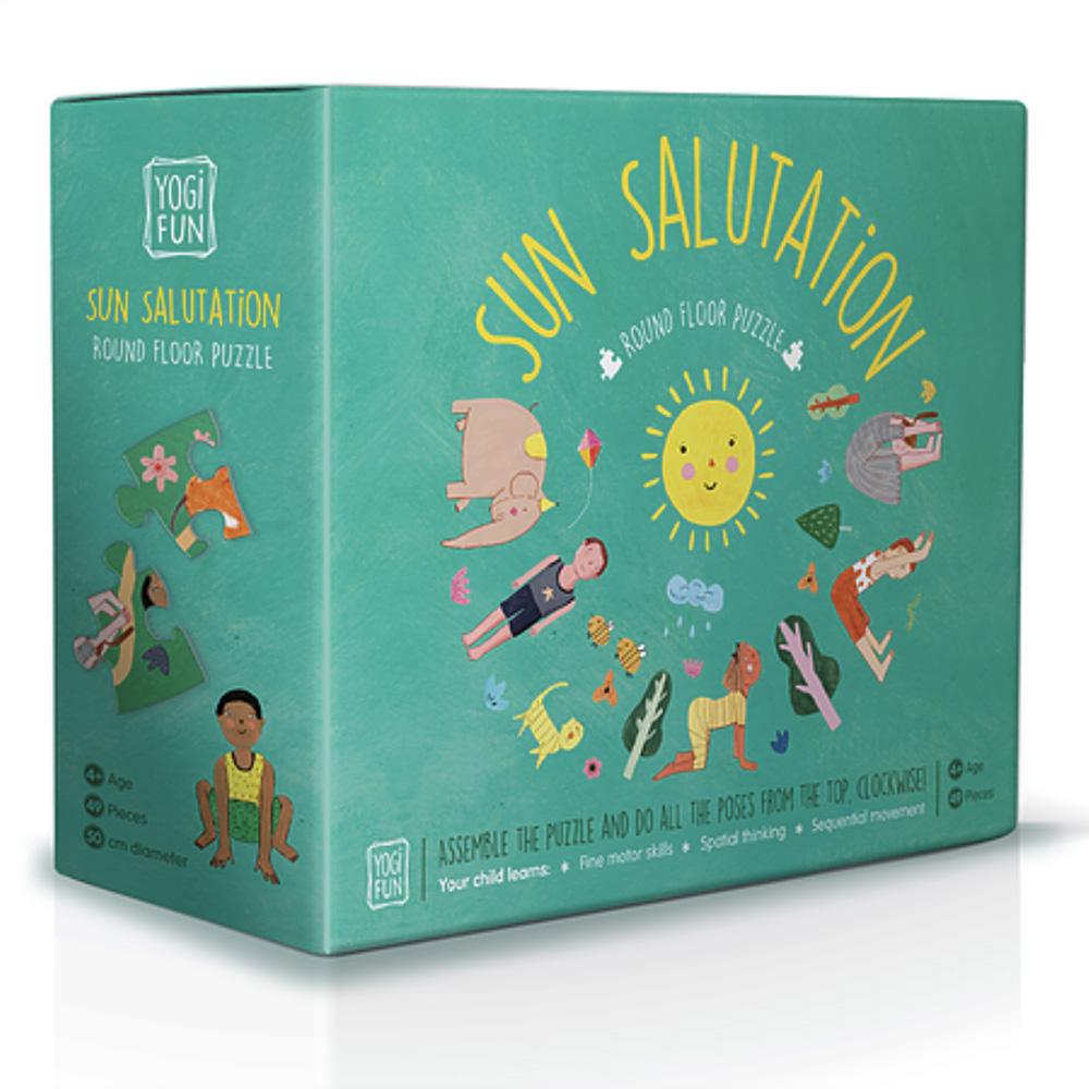 Yogi Fun Sun Salutation Puzzle | Kids Toys